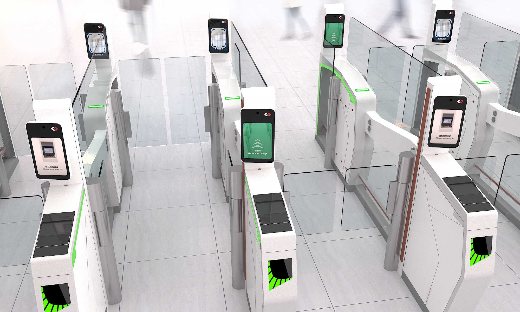 CAMBAUM / 安检验证闸机系统